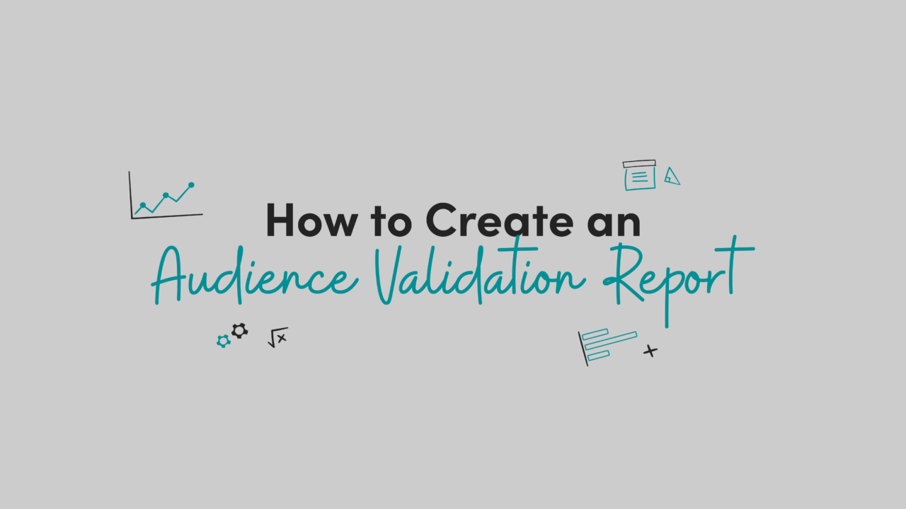 How to Create an Audience Validation Report - Pixel Labs